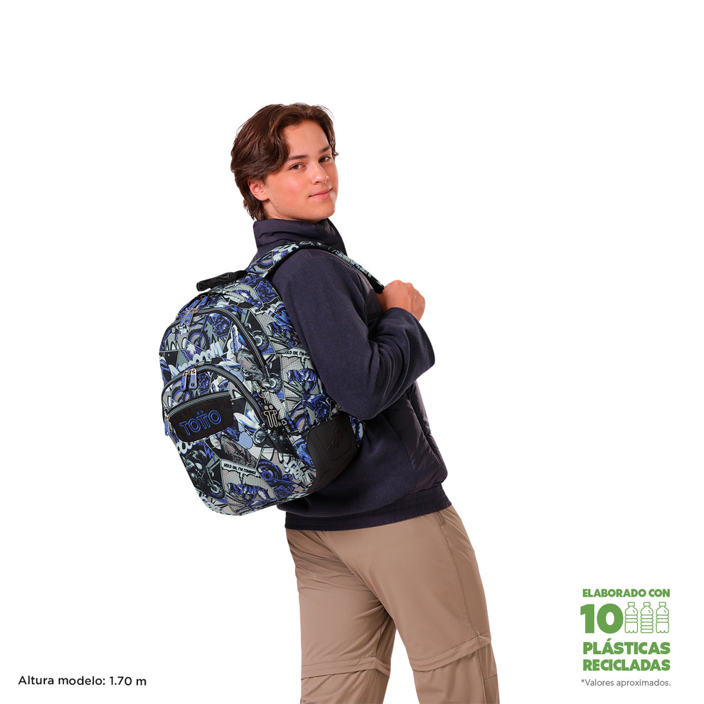 Mochila Rayol Para Niño New Collection – Totto Paraguay