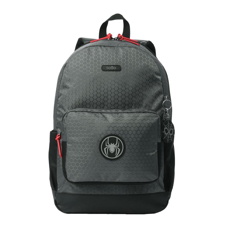 MOCHILA SPIDER BLACK MEDIANO – Totto Paraguay